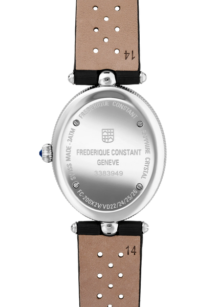 Frederique Constant Classics Art Deco Oval Lds 30M - 30/25mm FC-200MPW ...